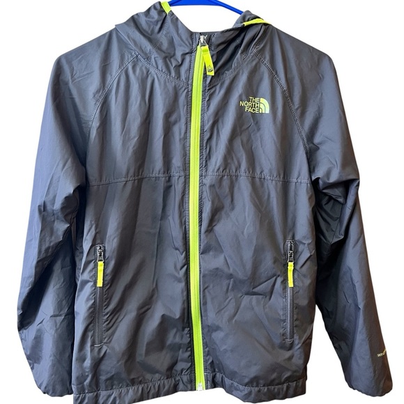 The North Face | Jackets & Coats | The North Face Gray And Neon Green ...